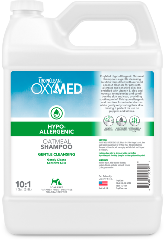 Oxy-Med Hypo Shampoo (TCOXYHYPO): Hypoallergenic Shampoo | Deboer ...