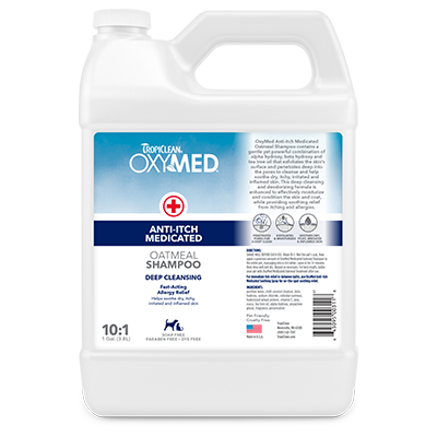 Oxy-Med Oatmeal Shampoo (TCOXYSH): Medicated Shampoo | Deboer Grooming ...