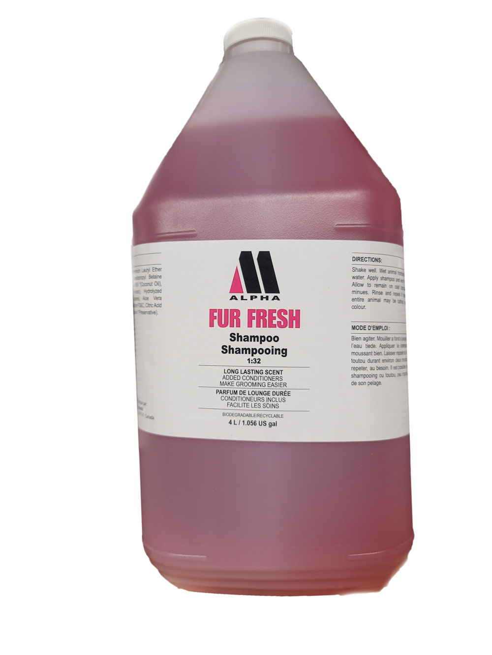 Alpha Fur Fresh Shampoo (ALFUR): General Purpose Shampoo | Deboer ...