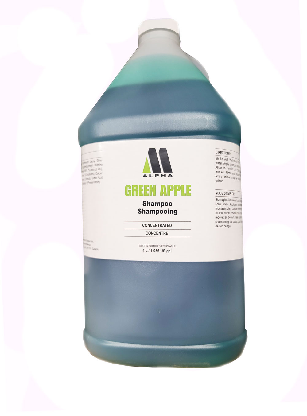 Green Apple Shampoo - 1 Gal (AL135): General Purpose Shampoo | Deboer ...