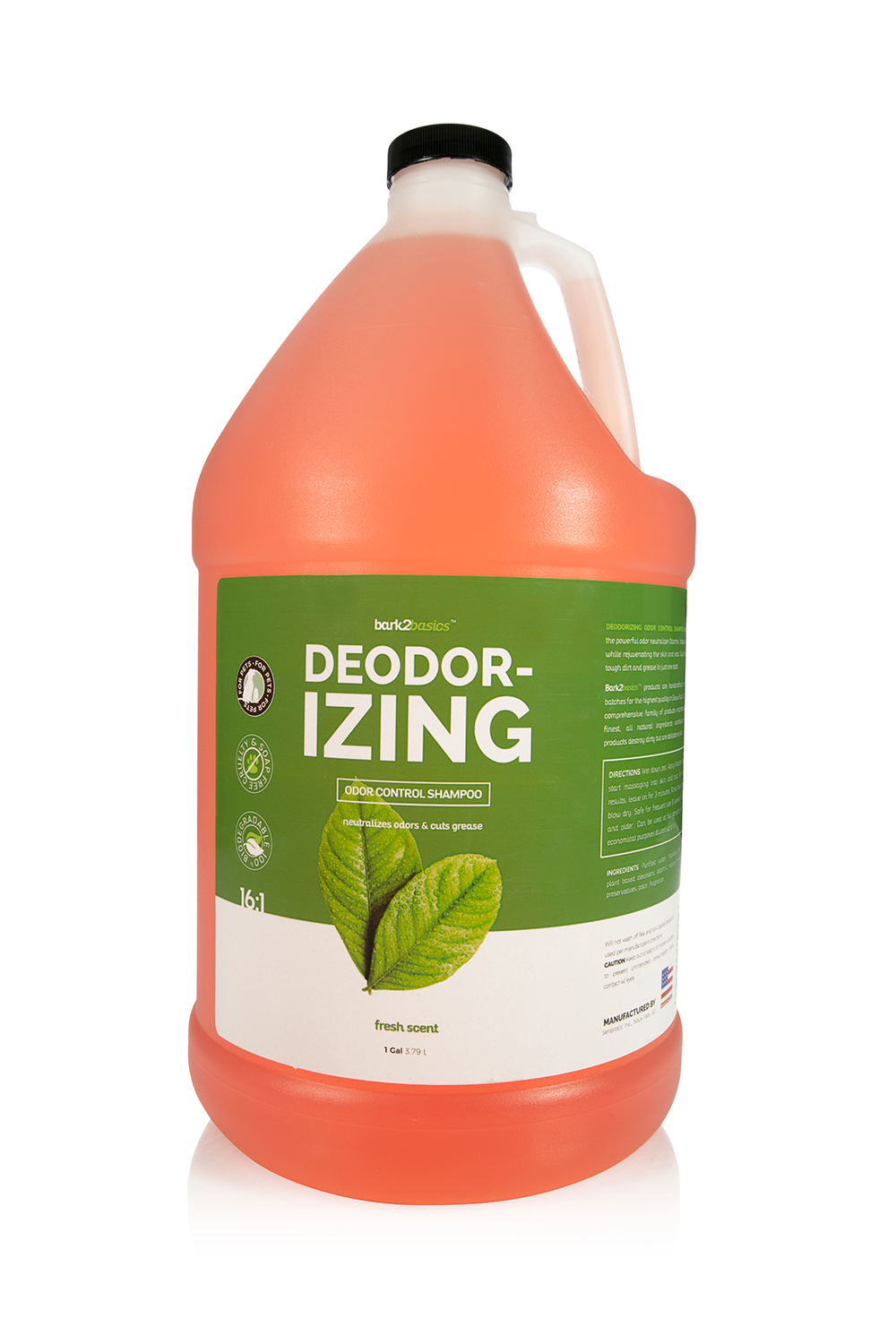B2b Deodorizing Shampoo (BARKDEODOR): Odor Control Shampoo/cleaners ...