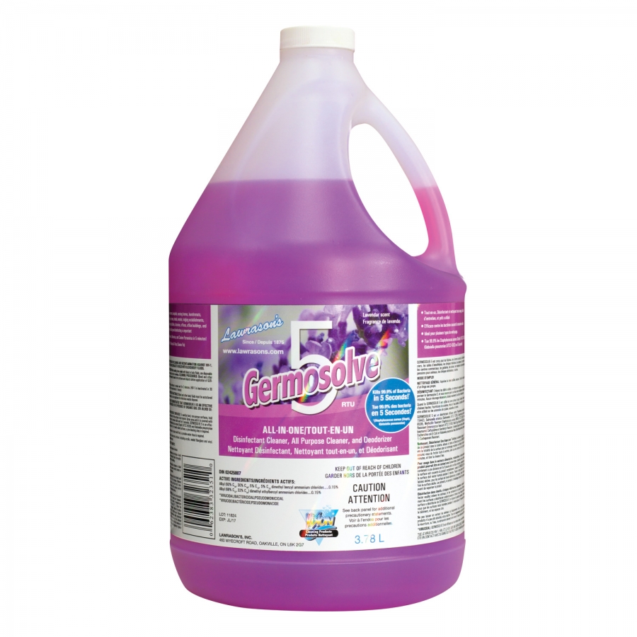 Germosolve 5 Lavender 3.78 L refill (G32351): Disinfectants | Deboer ...