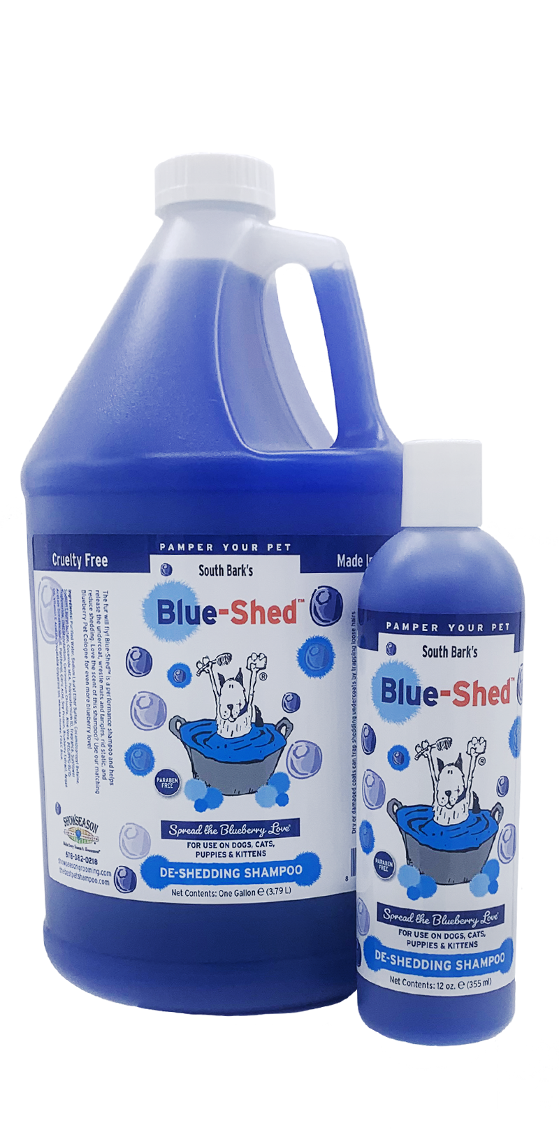 SouthBark Blue-Shed Shampoo (SHOWSHED): General Purpose Shampoo ...
